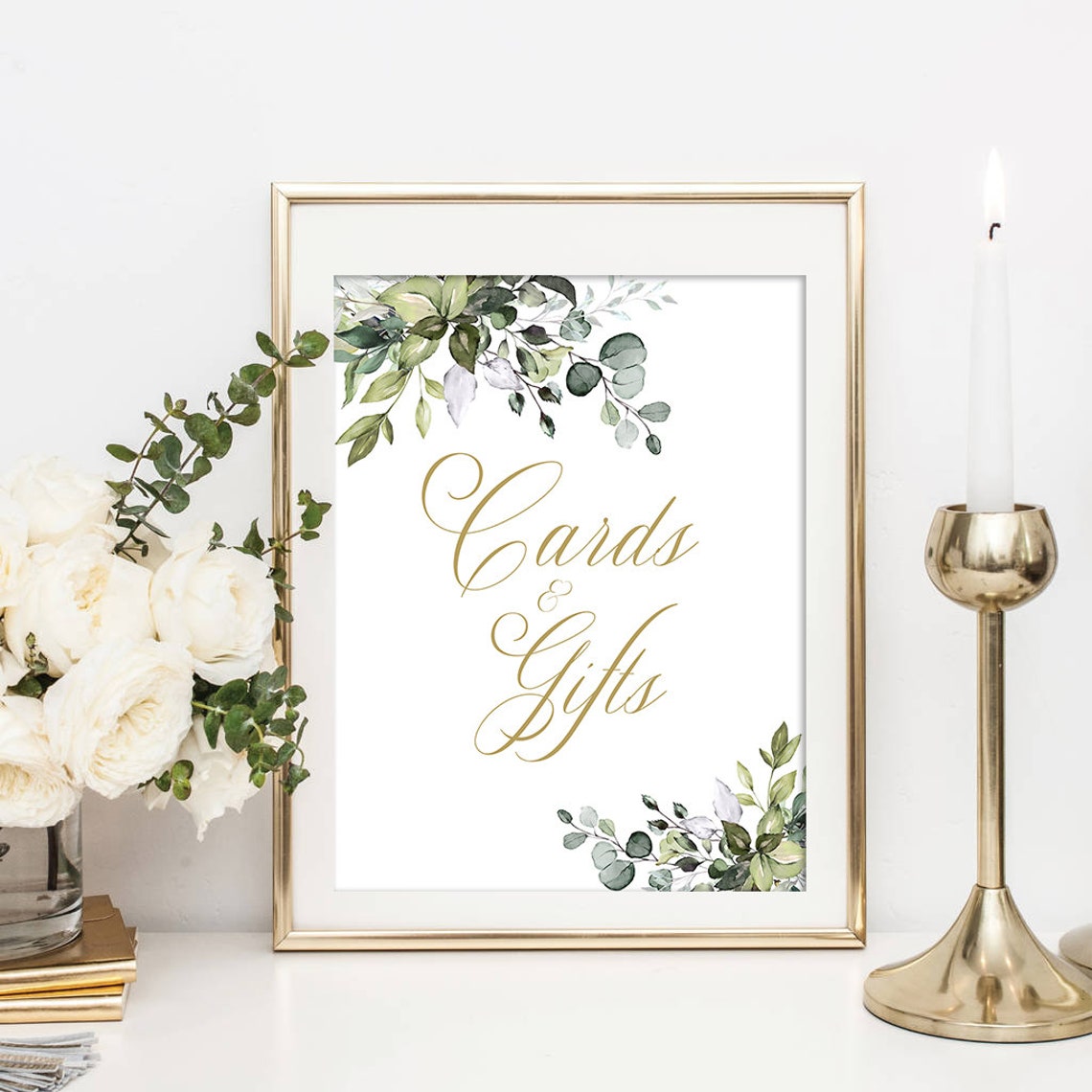 Cards & Gifts Wedding Sign Printable Cards and Gifts Wedding - Etsy