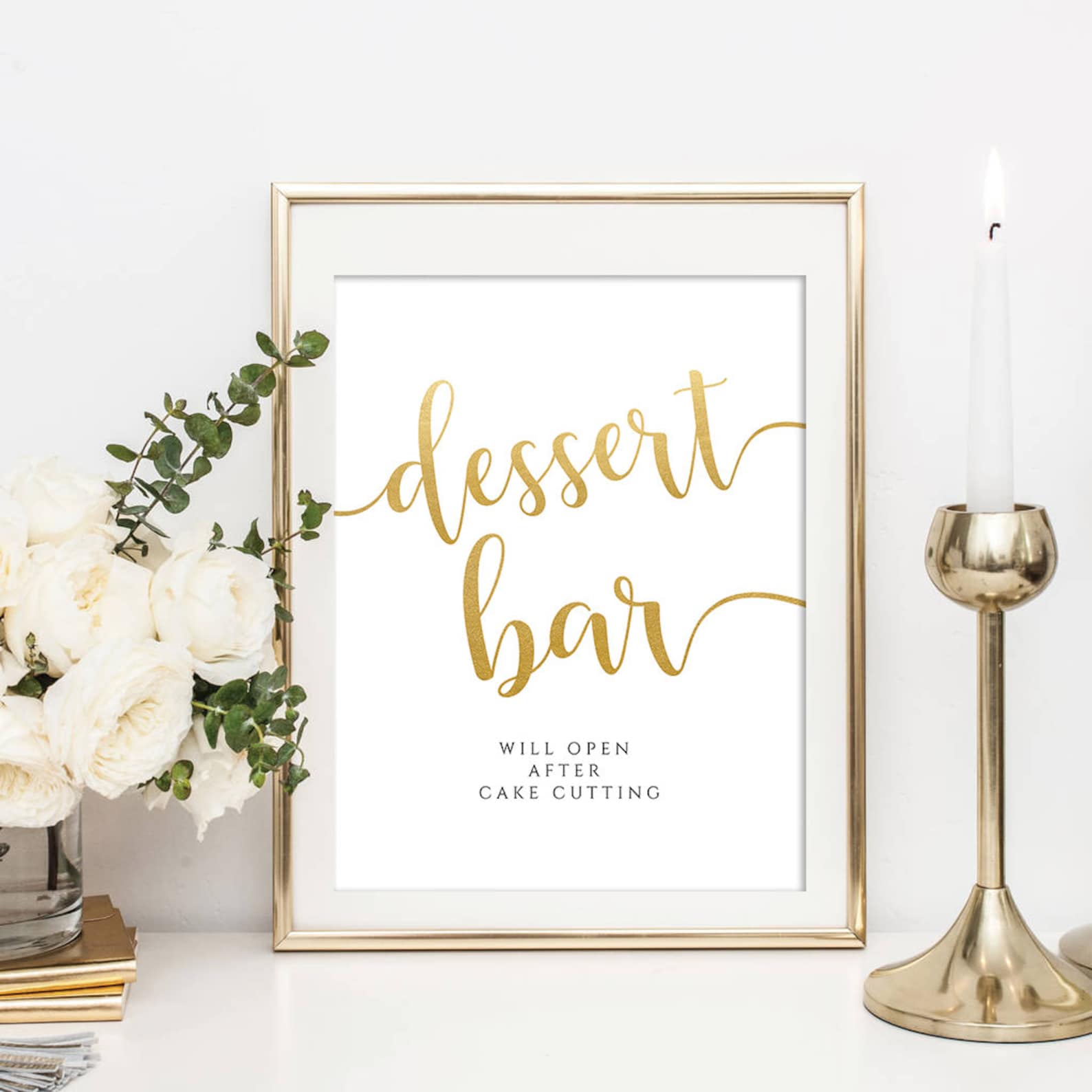 Dessert Bar Sign Printable Dessert Table Sign Printable - Etsy