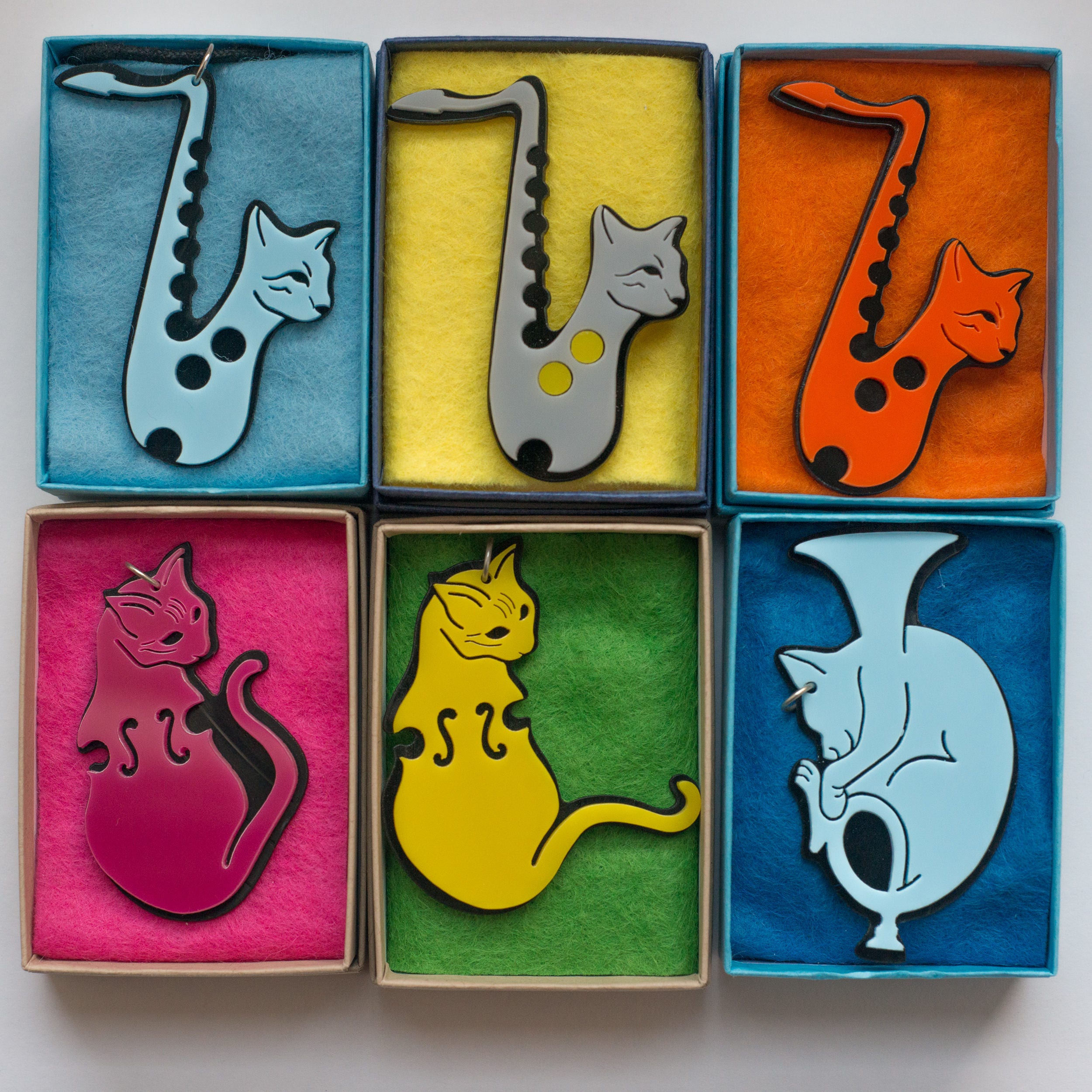 CAT TRUMPET Gift Pendant Necklace - Etsy