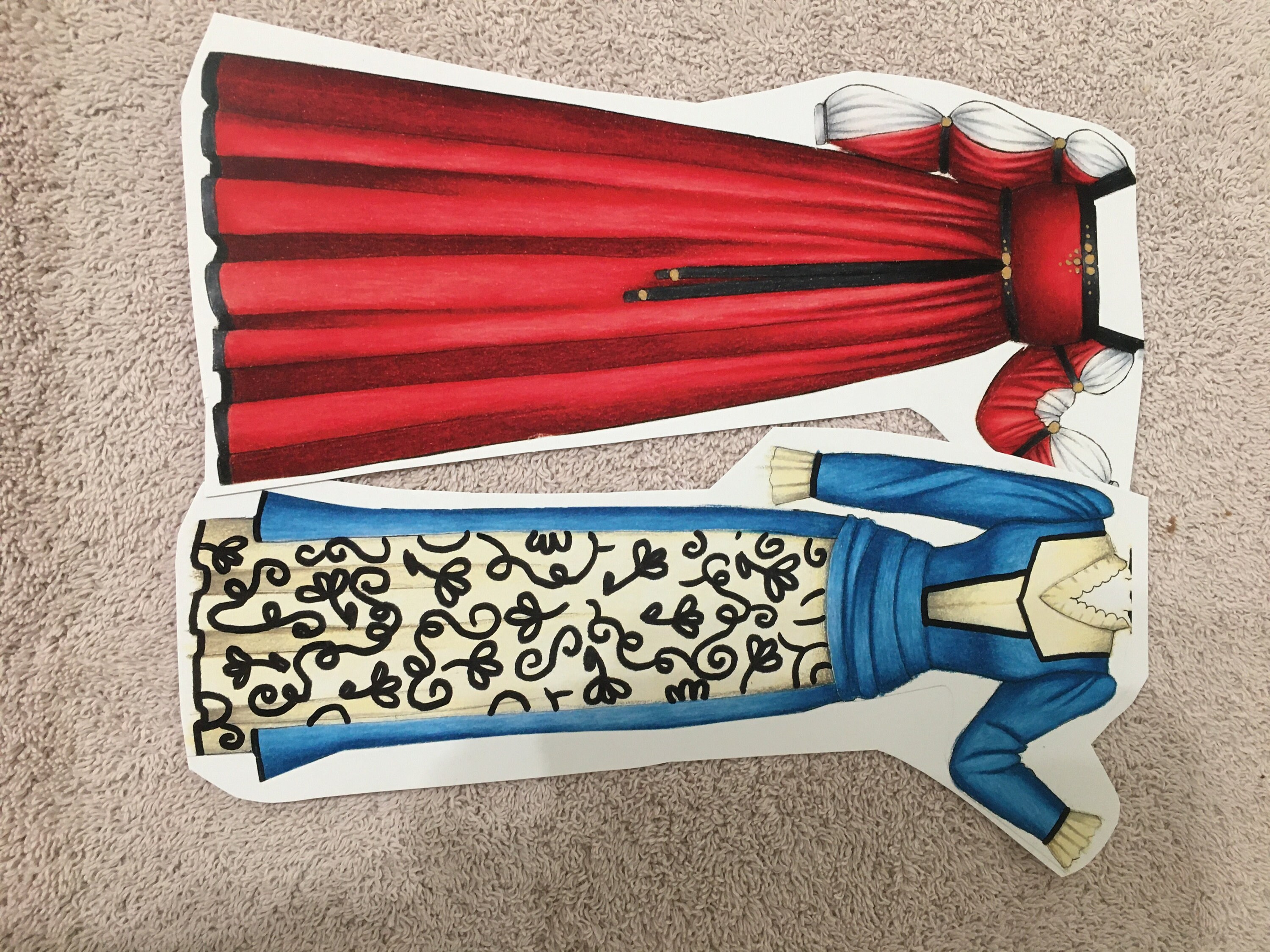 Historical Princess Paper Doll Set - Etsy