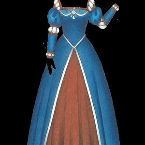 Historical Princess Paper Doll Set - Etsy