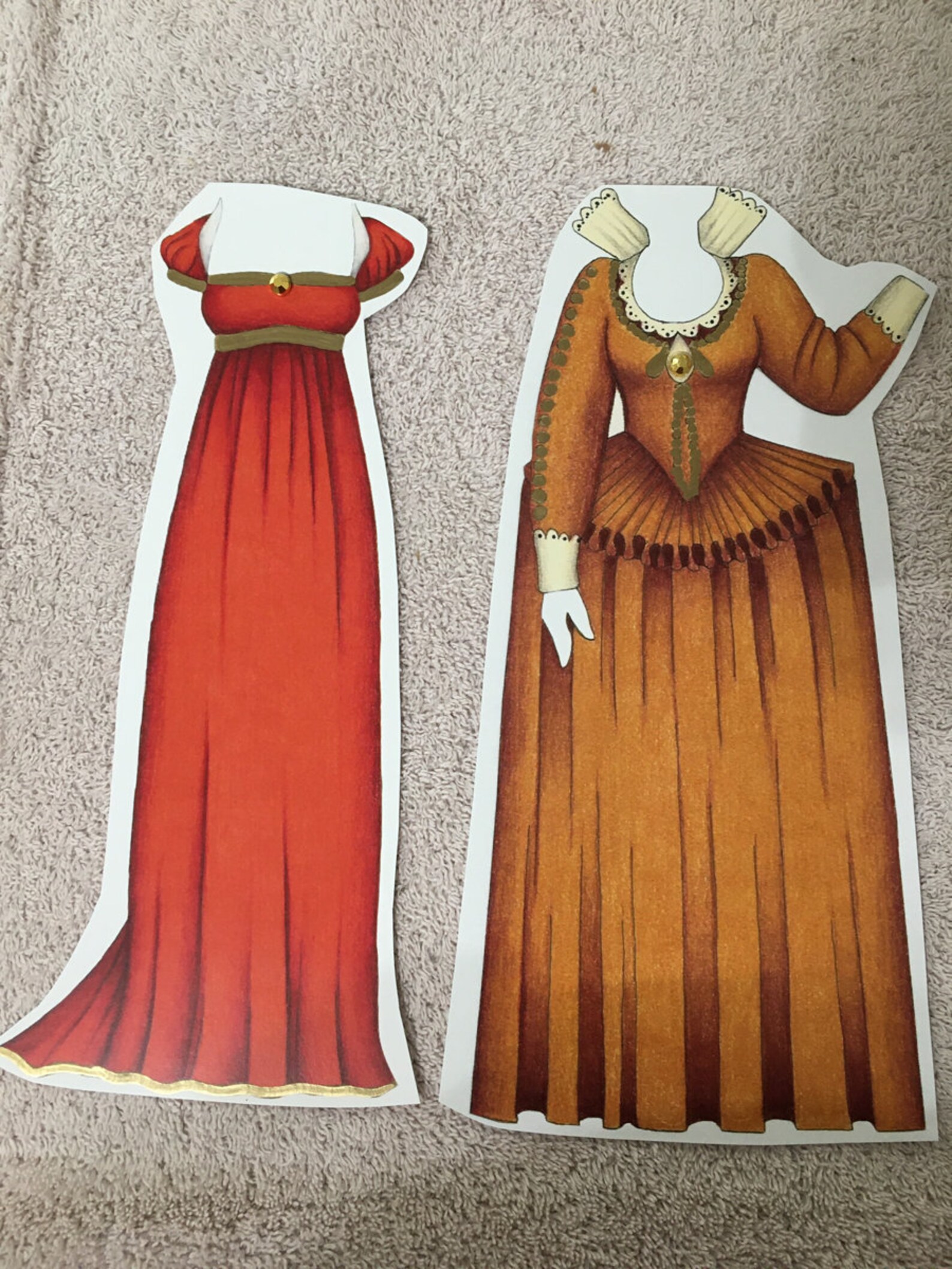 Historical Princess Paper Doll Set - Etsy