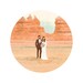 Desert Wedding Invitationscustom Illustrated Wedding - Etsy