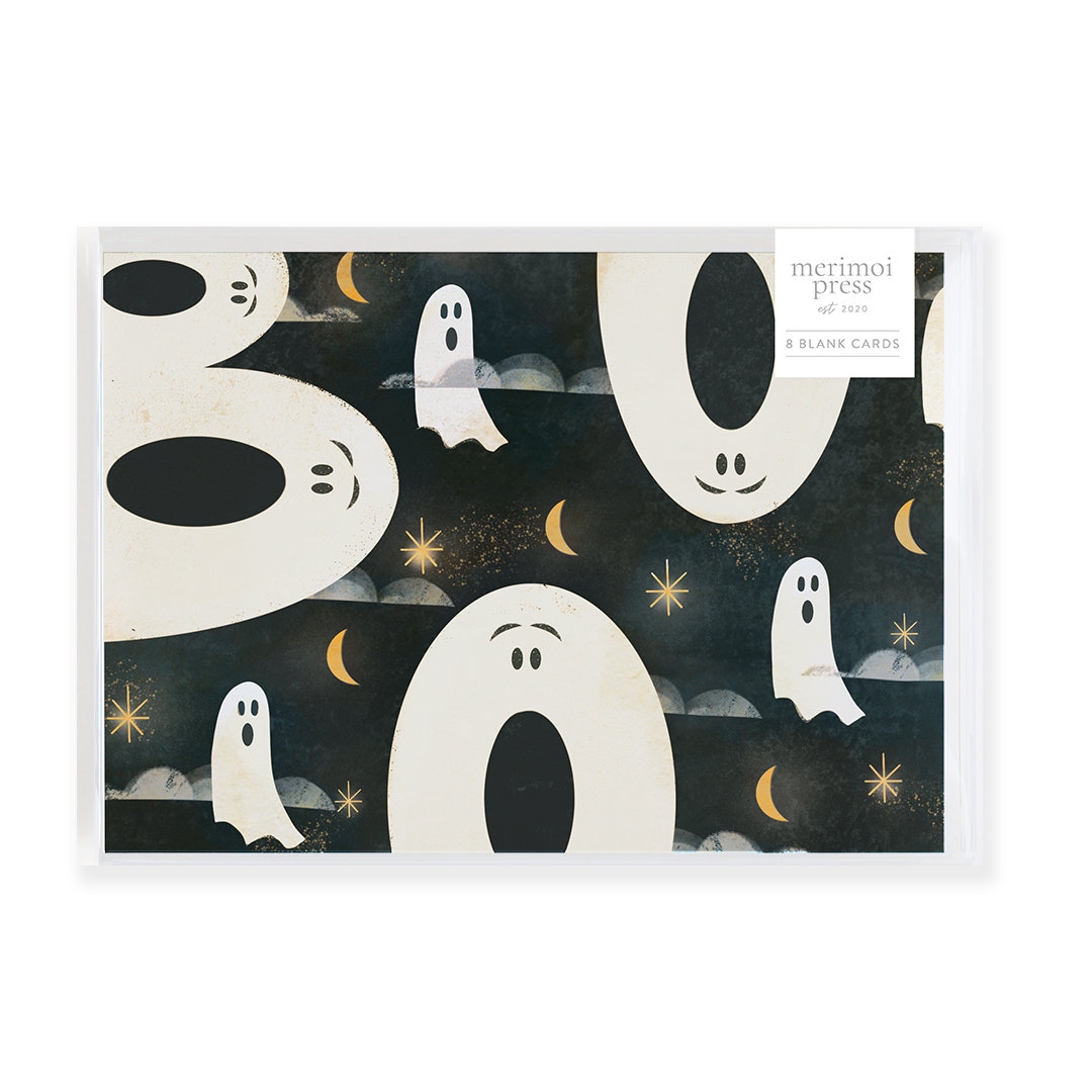 Halloween Card Set (8), Halloween Cards, Card Sets, Fall Greeting Cards ...