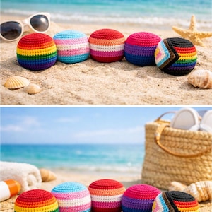 Crochet Hacky Sack Pattern – Easy Footbag Tutorial (PDF Download) - Etsy