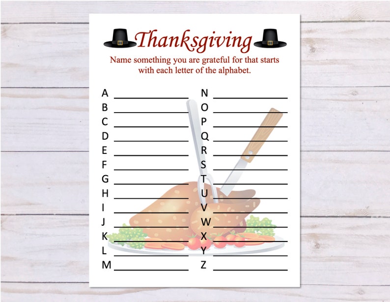 Set of 6 Thanksgiving Games Word Search Word Scramble | Etsy
