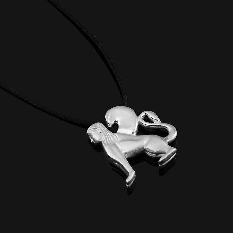 Sphinx Necklace Silver Mythology Jewelry Archeology Ancient - Etsy