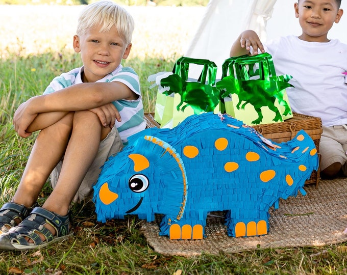 Dinosaur Triceratops Piñata - Etsy