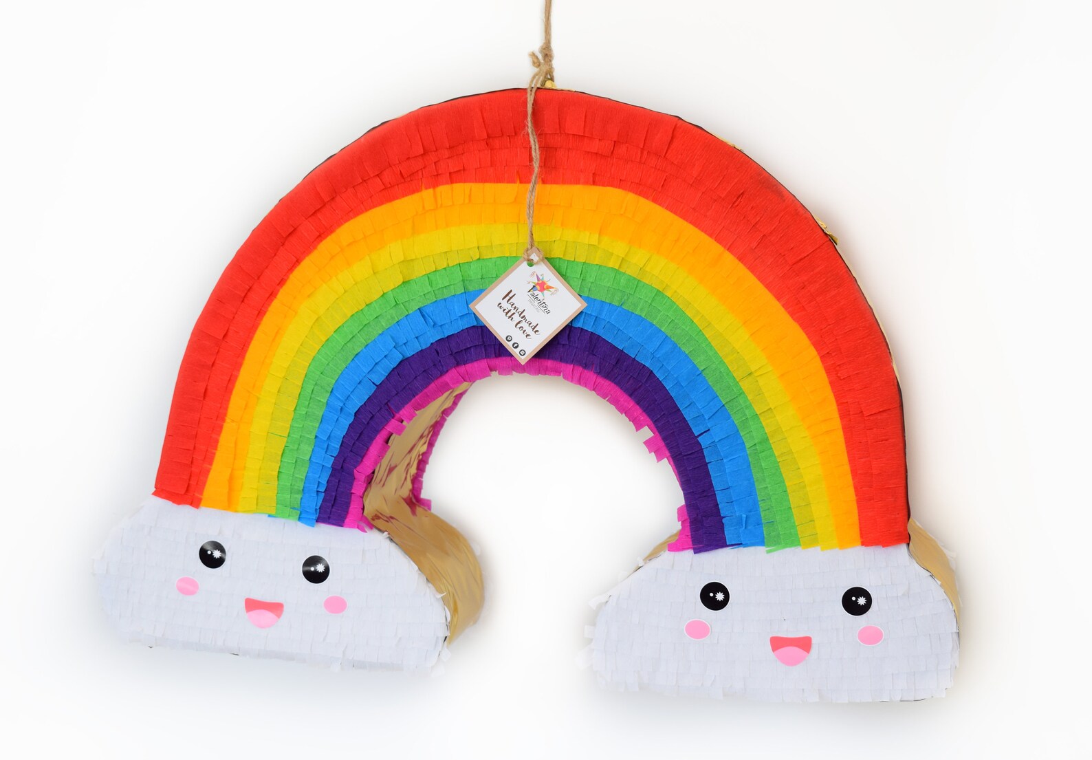 Rainbow Pinata Kawaii Pinata Rainbow Pinata Etsy