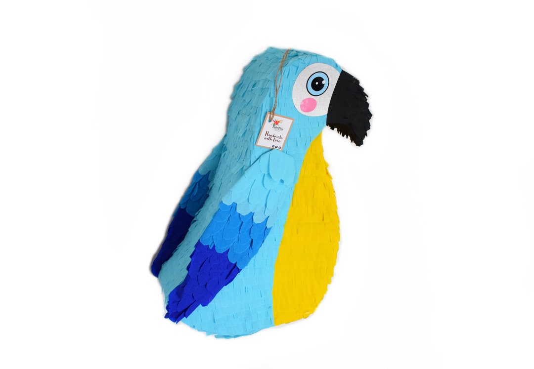 Macaw Parrot Piñata / Blue Bird Pinata / Bird Pinata - Etsy
