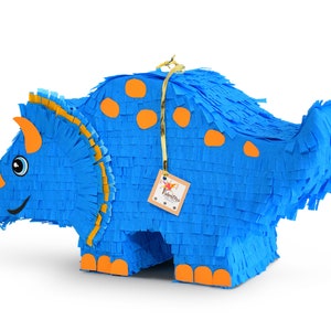 Dinosaur Triceratops Piñata - Etsy