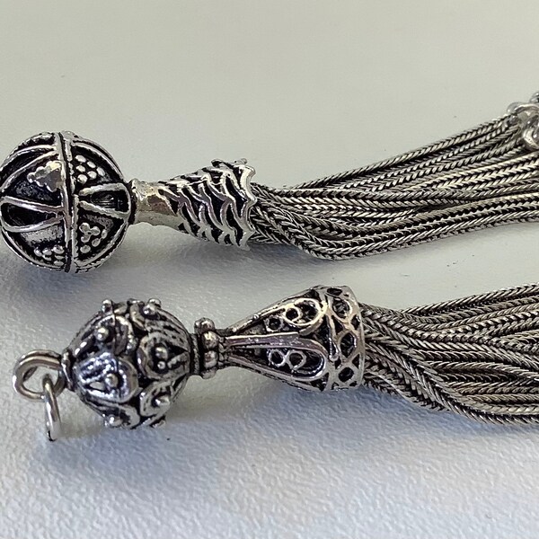Sterling Tassel - Etsy