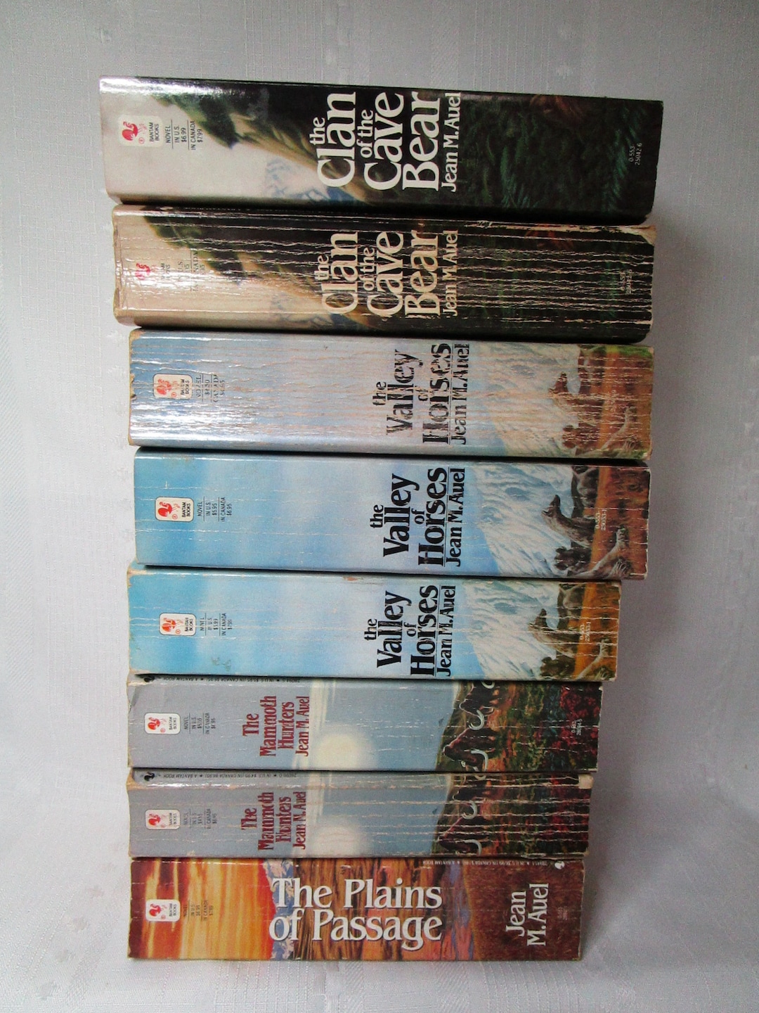 Jean M. Auel * Earths Children Series. Paperback Books - Etsy