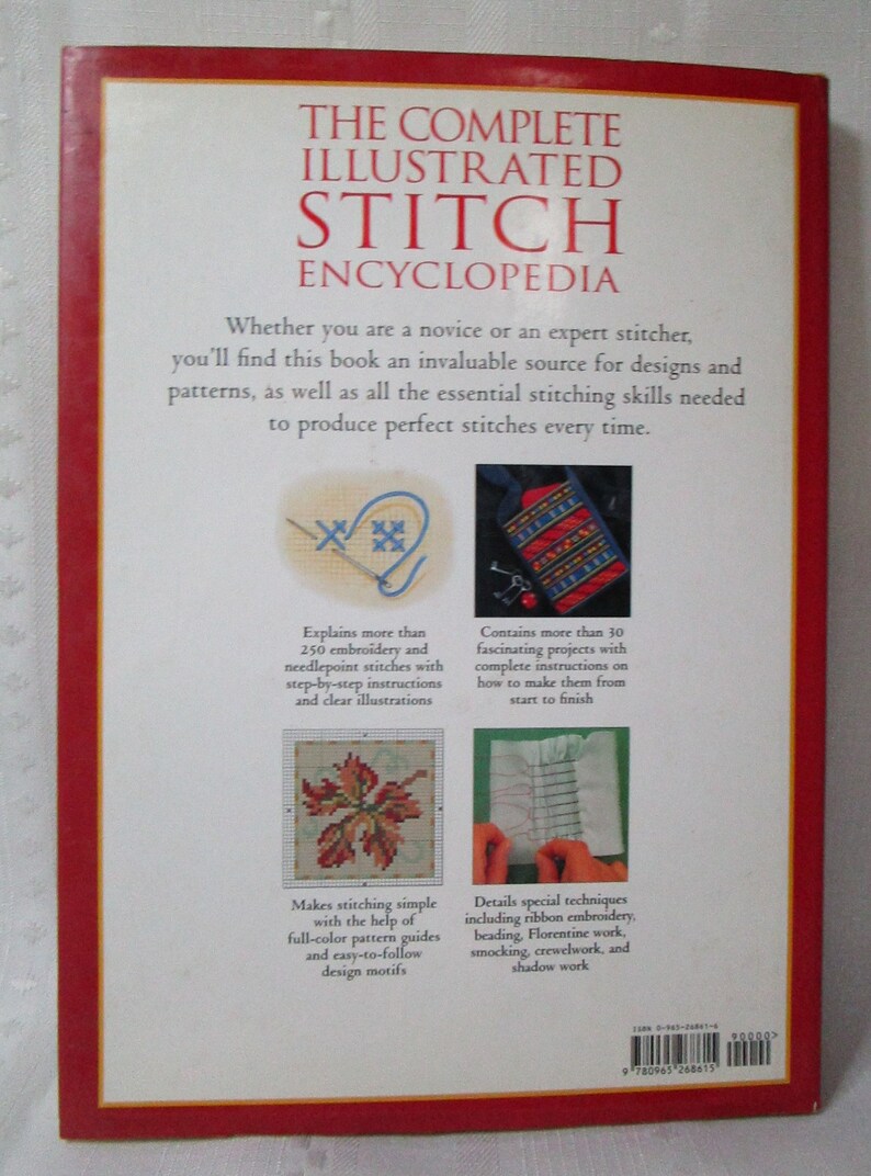 The Complete Illustrated Stitch Encyclopedia Embroidery & - Etsy