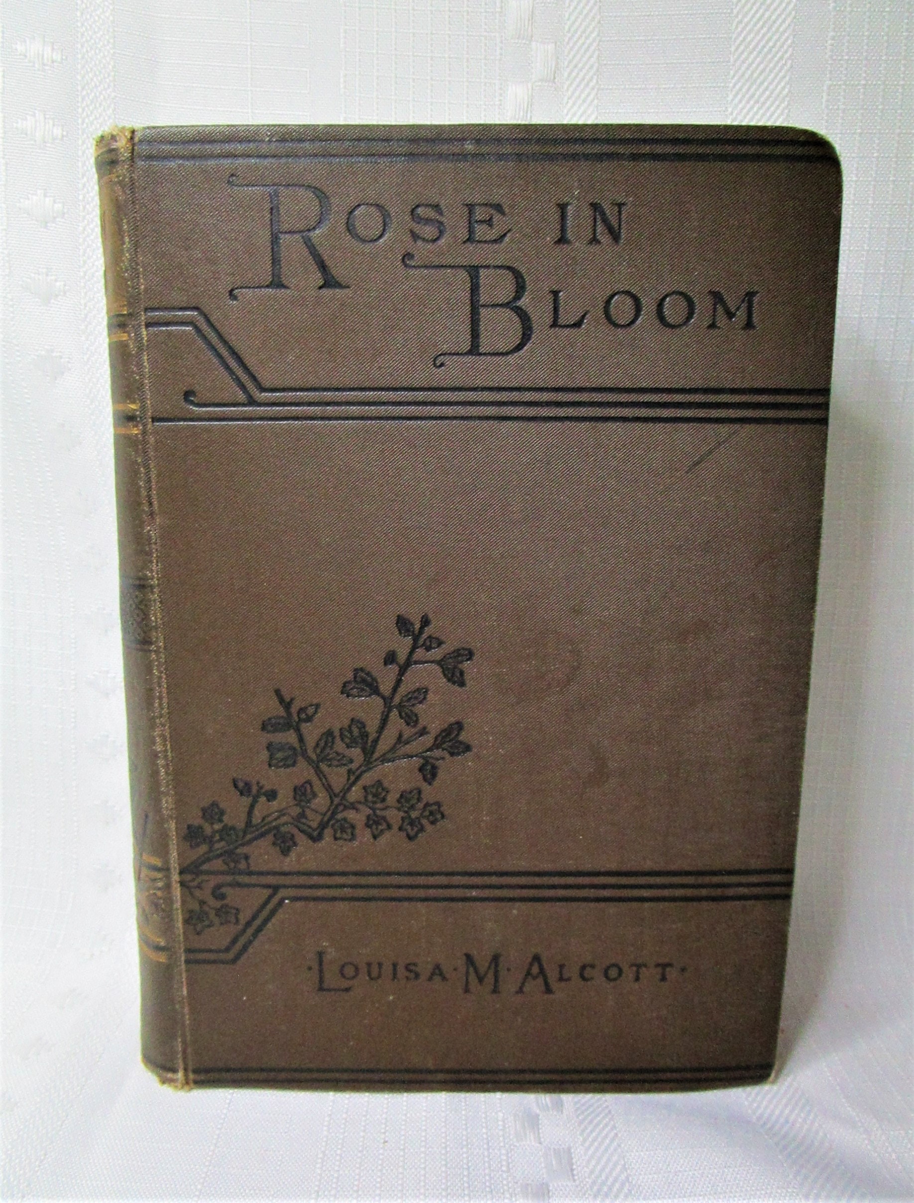 Antique Book Rose in Bloom Louisa M. Alcott Copyright 1876 - Etsy