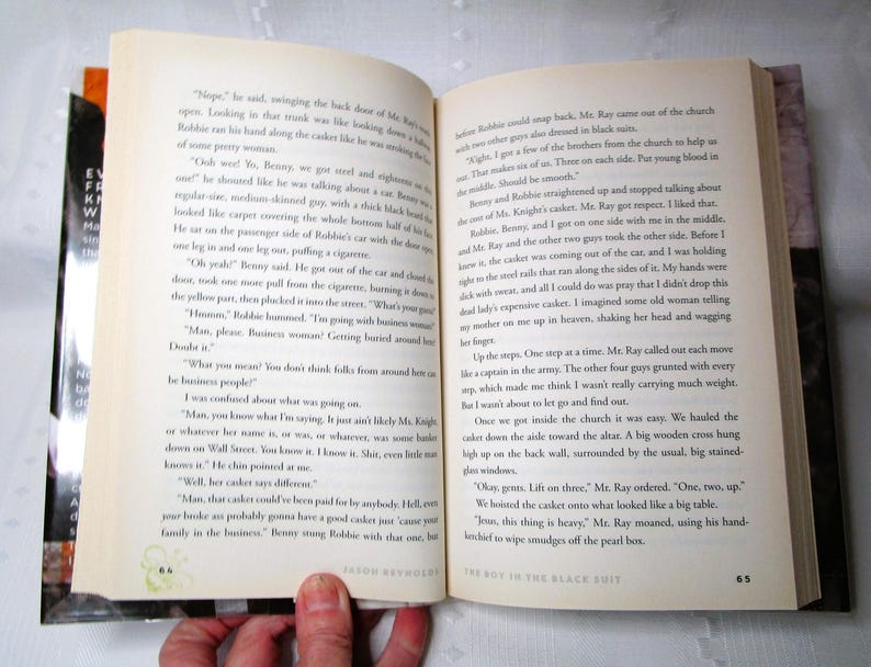 The Boy in the Black Suit * By, Jason Reynolds - Etsy