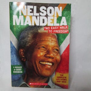 Nelson Mandela, no Easy Walk to Freedom by Barry Danenberg - Etsy
