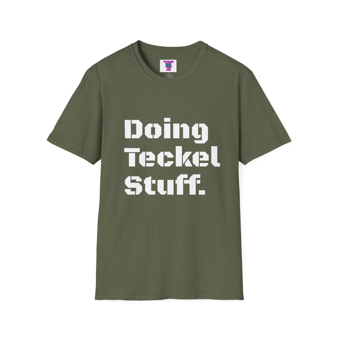 Doing Teckel Stuff White Letters - Etsy