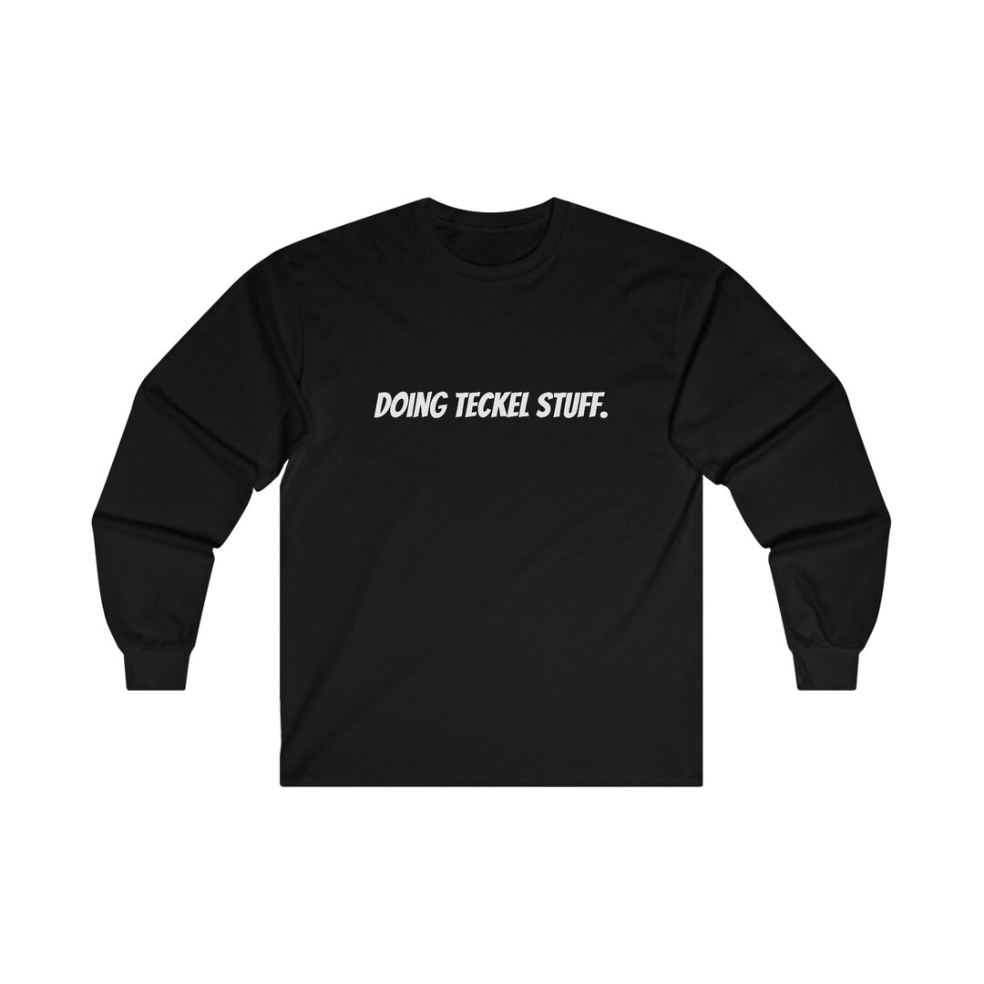 Doing Teckel Stuff Long Sleeve White Writting - Etsy