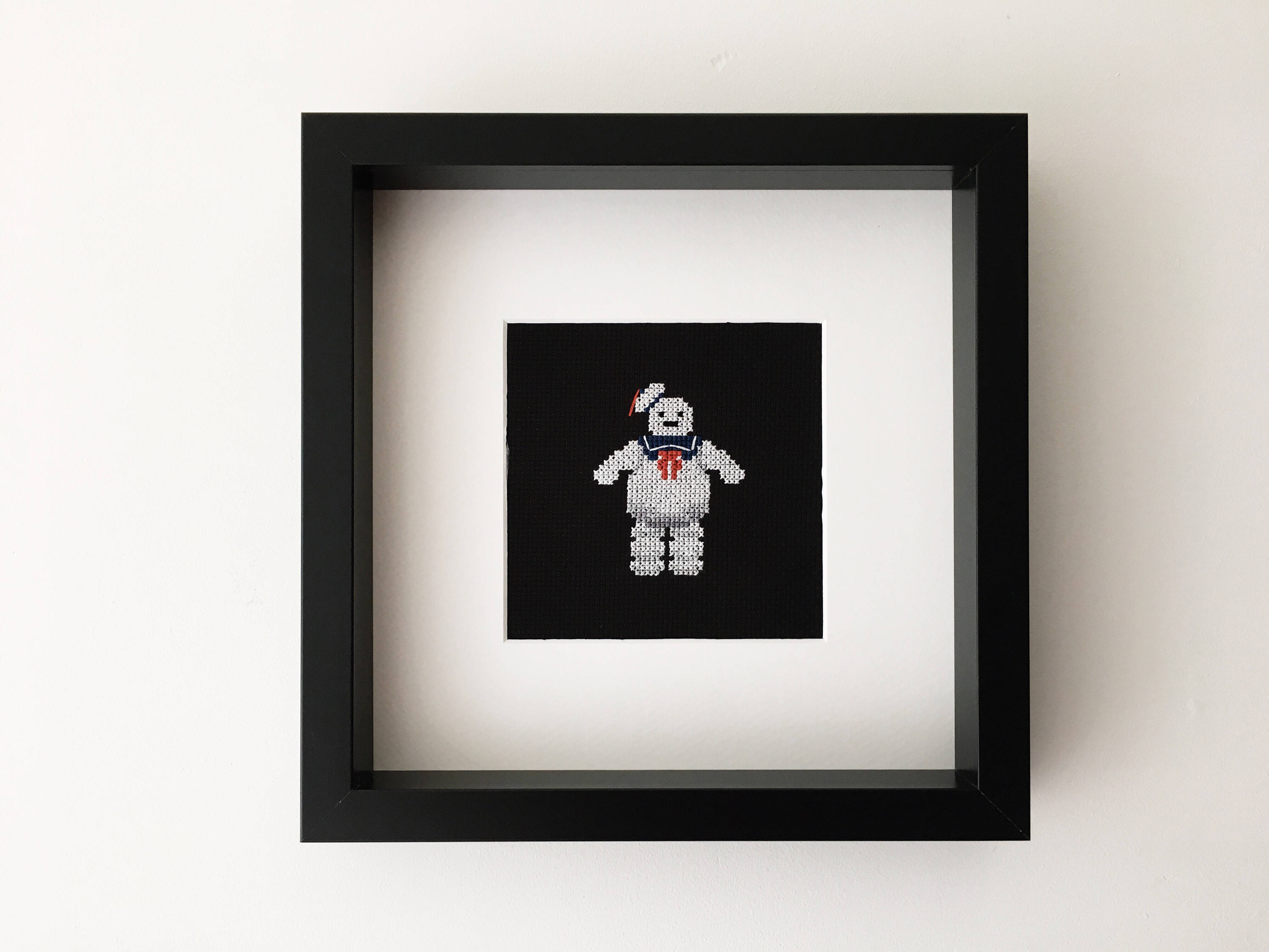 Ghostbusters Stay Puft Marshmallowman Cross Stitch Pattern Digital ...
