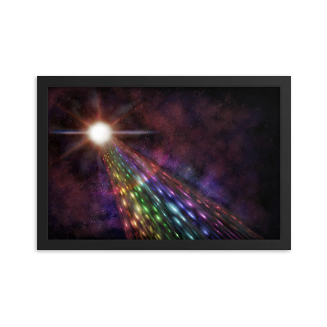 Bifrost Painting - Art Print - Wall Home Decor - Poster - Gift (8x10 ...