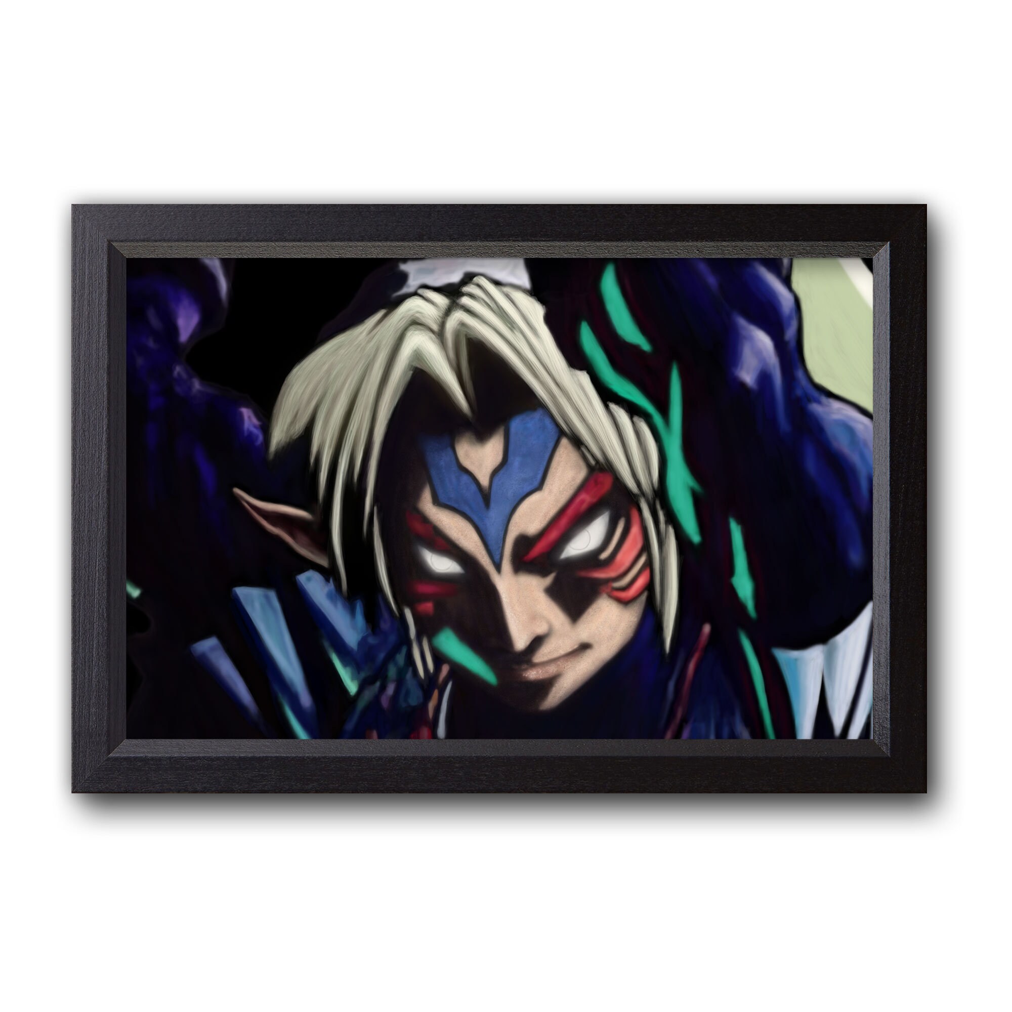Prints Fierce Deity Ancient Link Poster artist print legend of zelda ...