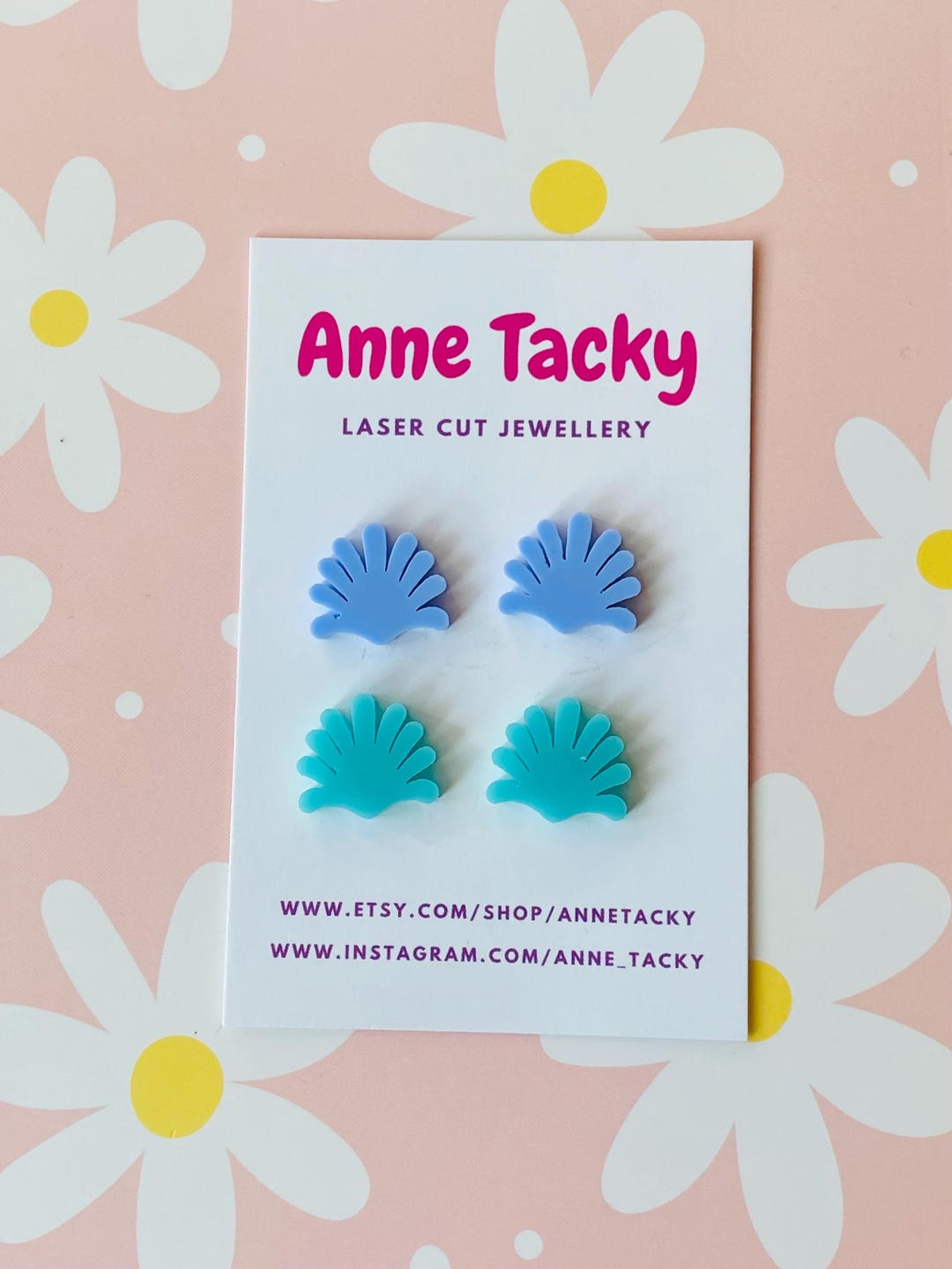SAMPLE SETS Stud Earrings X2 - Laser Cut Acrylic Jewellery - Statement ...