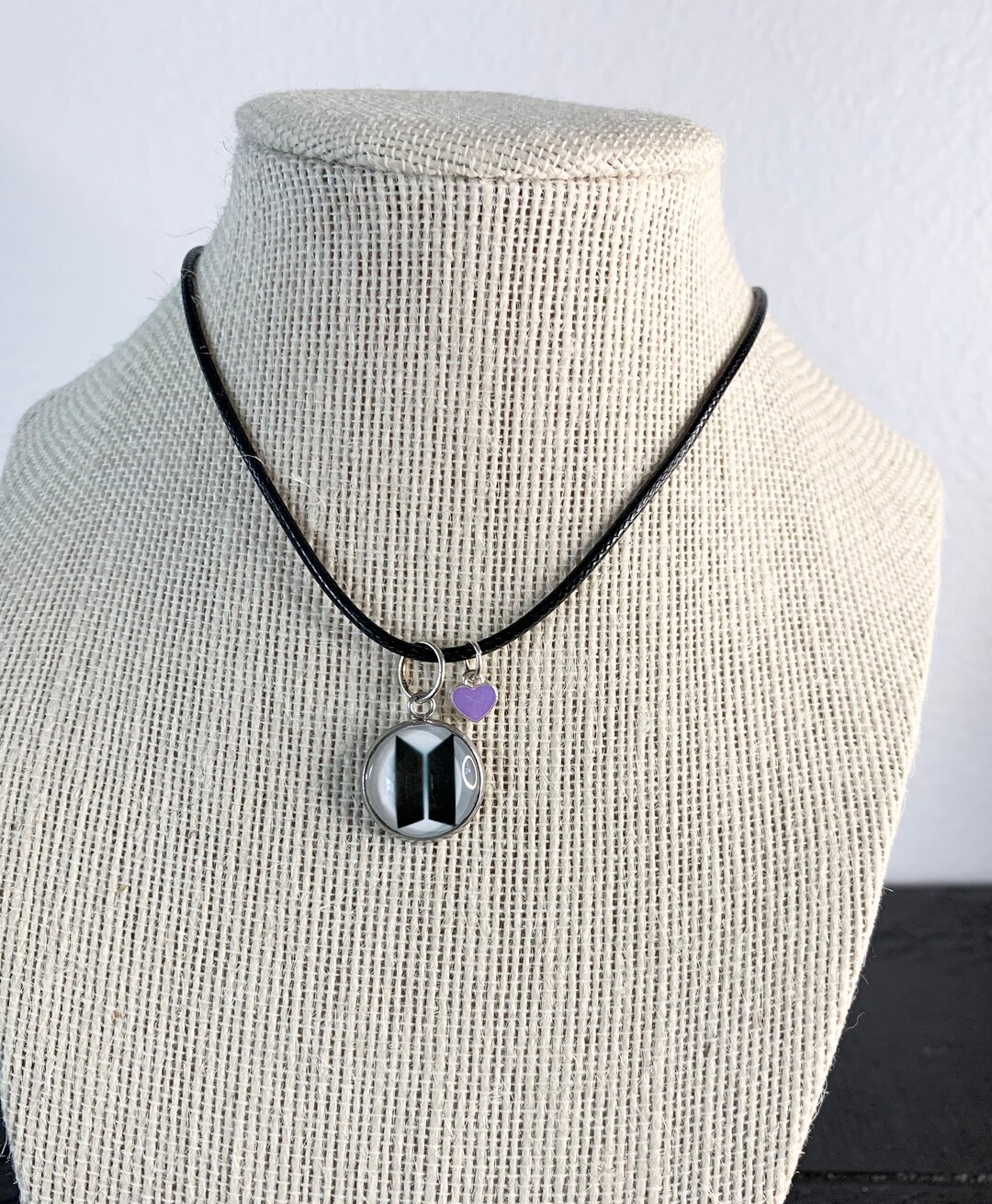 BTS Logo Necklace - Etsy