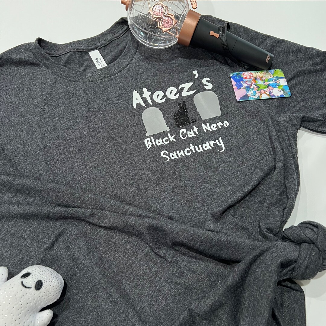 Ateez Black Cat Nero Sanctuary - Etsy