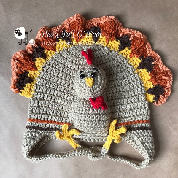 Turkey Hat - Etsy