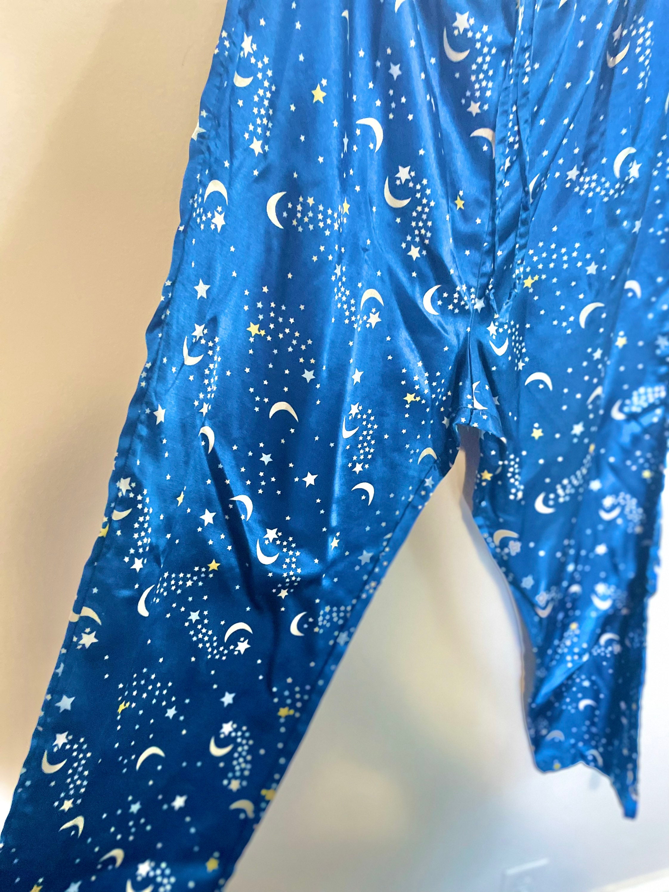 Vintage Satin Celestial Wizard Pants Fit S-L - Etsy