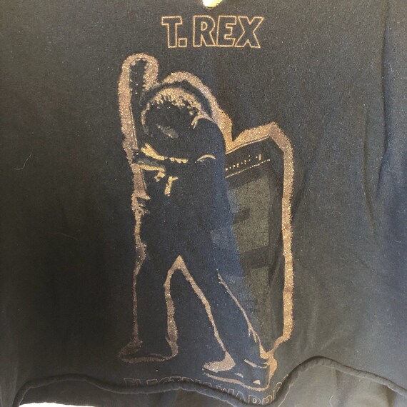 Vintage T. rex electric warrior diy crop top One Size - Gem