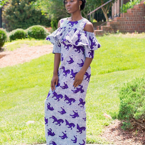 Ankara Summer Dress - Etsy