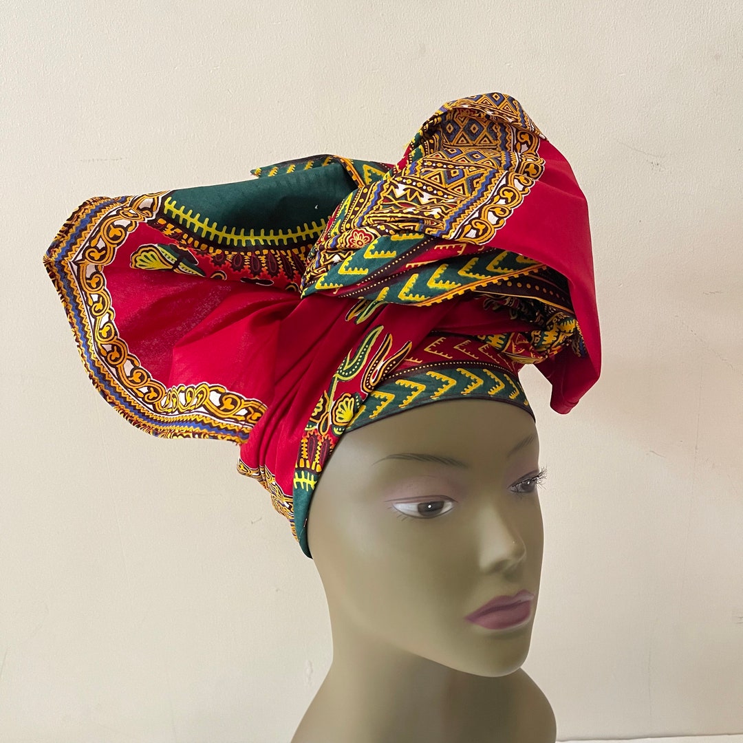 African Print Ankara Head Wrap Etsy