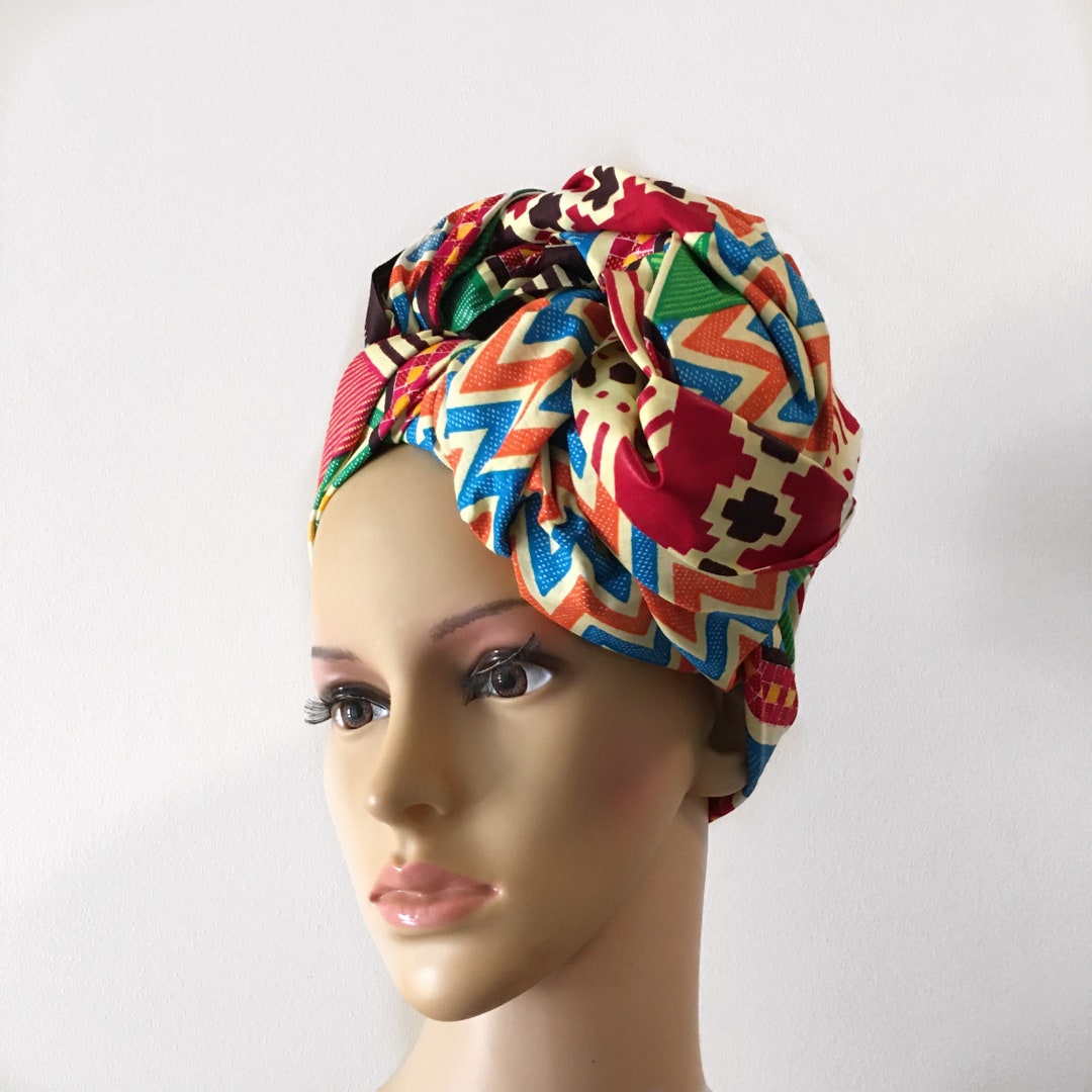 African Print Ankara Head Wrap Etsy