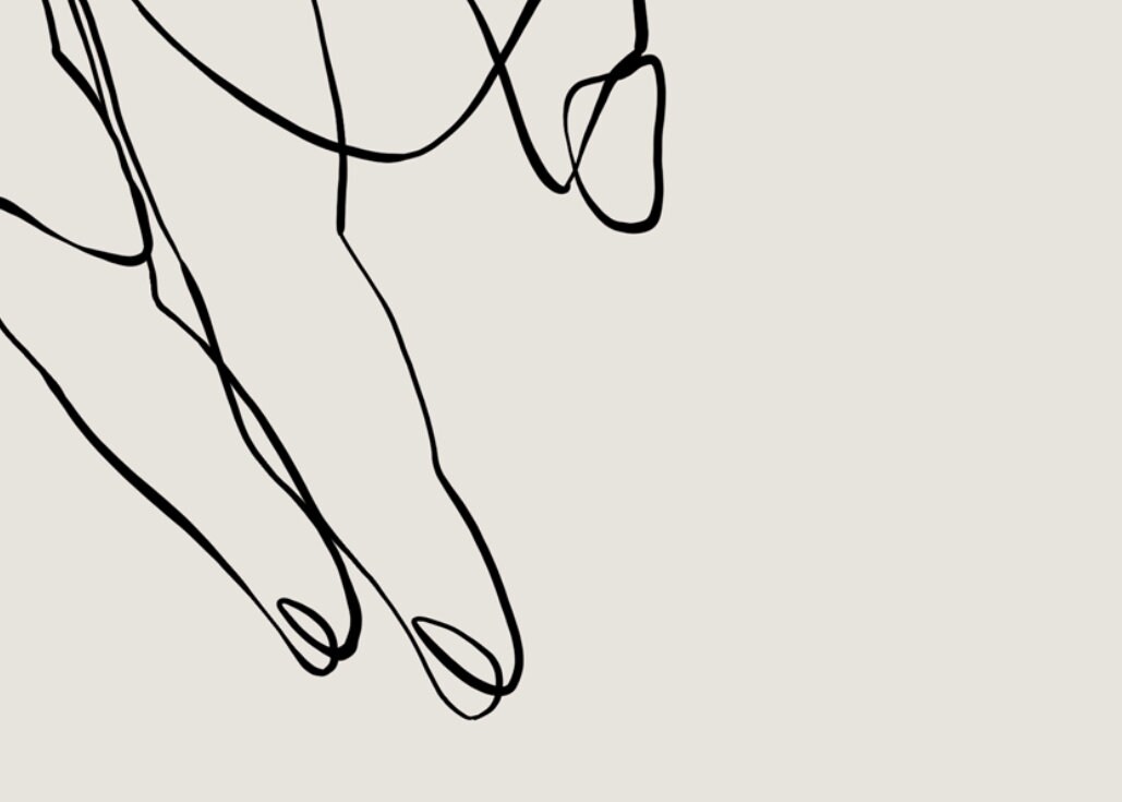 Holding Hands One Line Poster Abstract Art Abstract Poster - Etsy Canada