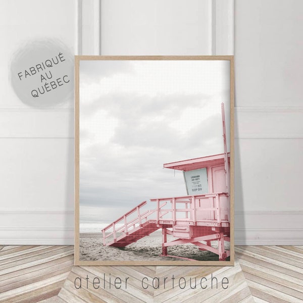 Beach Hut Wall Art - Etsy