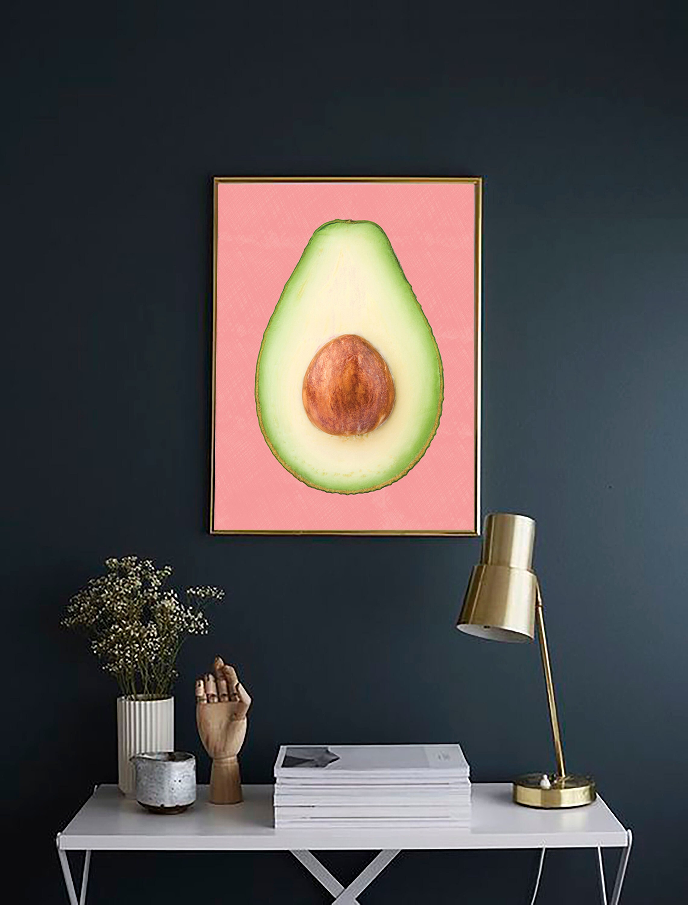 Avocado Poster Kitchen Wall Art Print Tropical Fruit - Etsy Canada