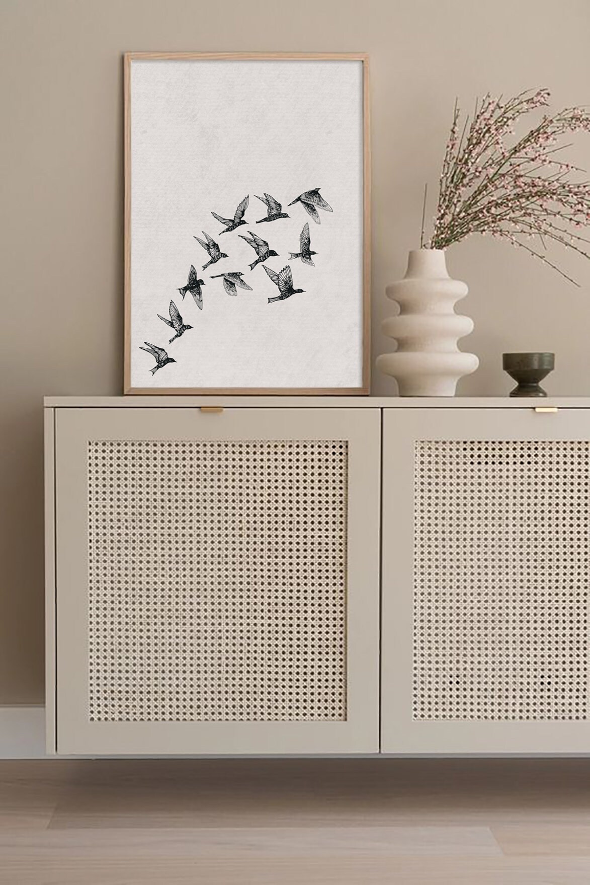 Flying Birds Print Bird Wall Art Flying Birds Digital Print - Etsy