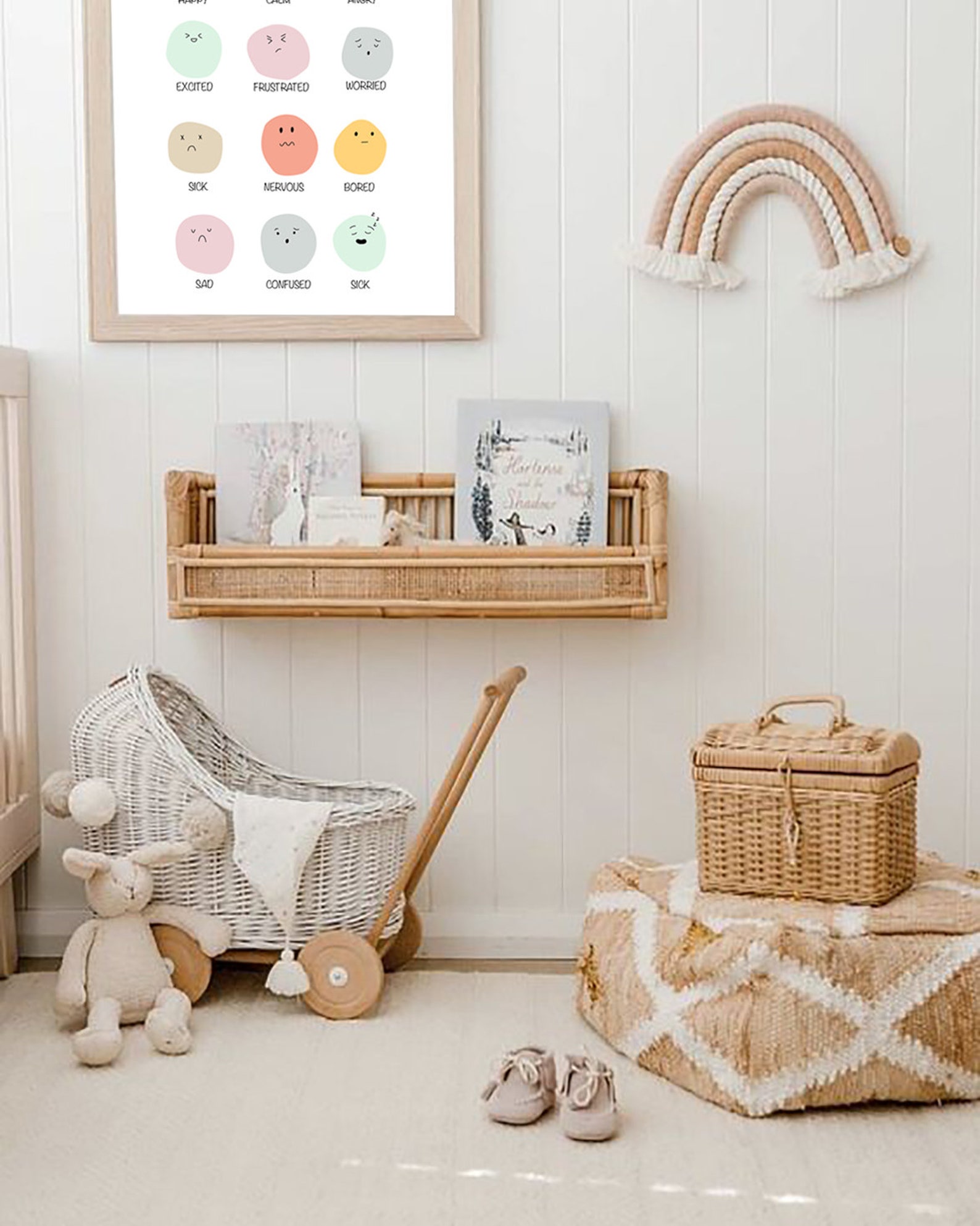 Feelings Poster Emotions Chart Classroom Decor Montessori - Etsy