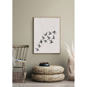 Flying Birds Print Bird Wall Art Flying Birds Digital Print - Etsy Canada