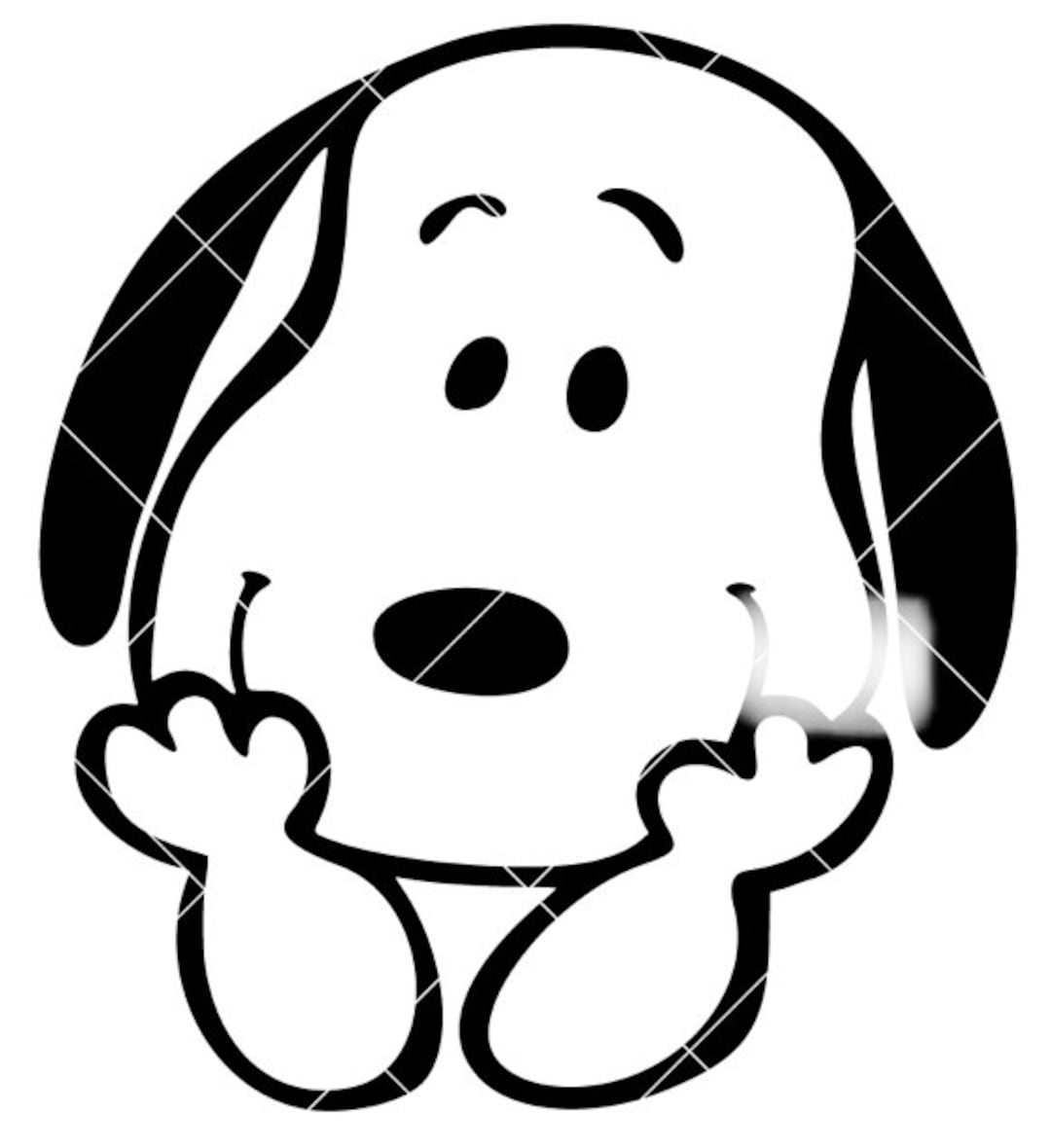 Snoopy SVG PNG Snoopy Happy Svg Files Logo for Cricut Design Space and ...