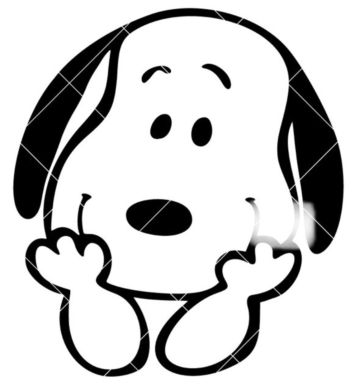 Snoopy SVG PNG Snoopy Happy Svg Files Logo for Cricut Design - Etsy