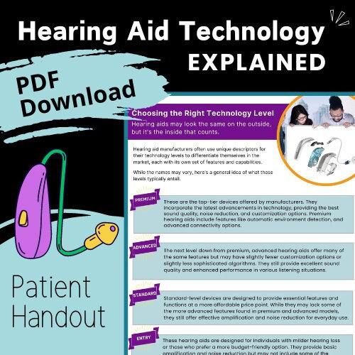 Hearing Aid Technology Levels Explained - Patient Education Resource ...