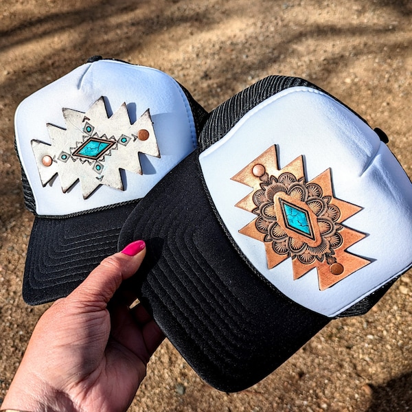 Western Trucker Hats - Etsy