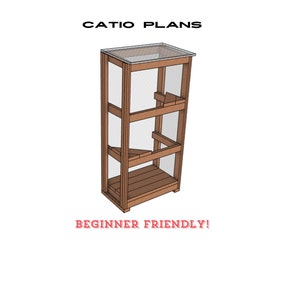 DIY Catio Assembly Plans - Digital Plans - Etsy
