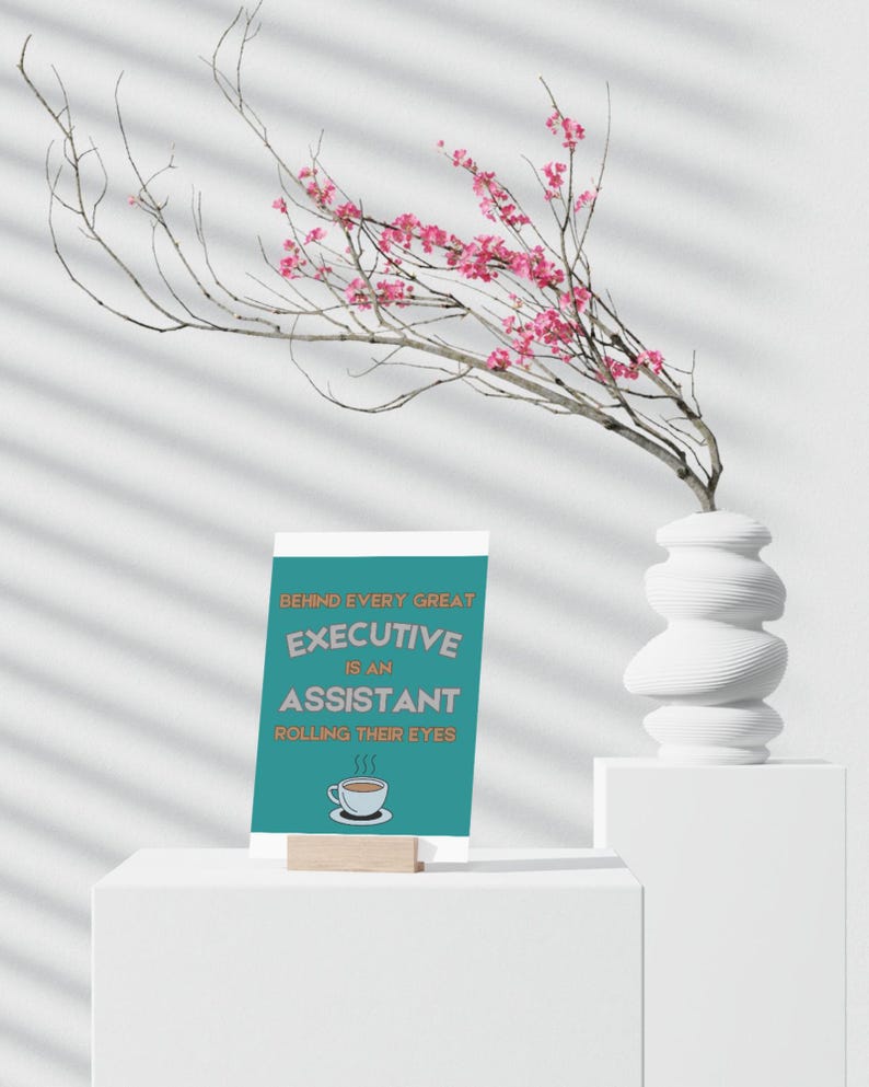 Executive Assistant Digital Download Print | Unique Art for Office ...
