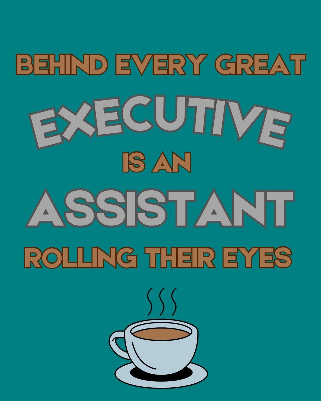 Executive Assistant Digital Download Print | Unique Art for Office ...