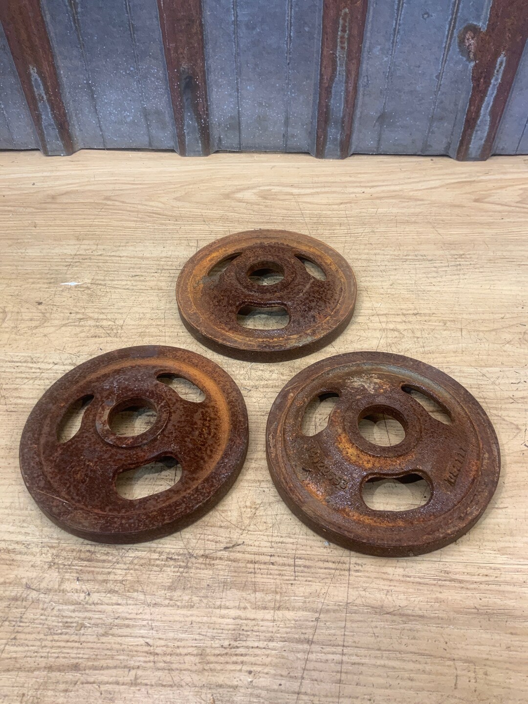 3 Industrial Rusty Steampunk Wheels Lot Salvage Repurpose Art - Etsy