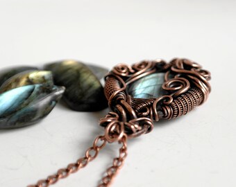 Wire wrapped jewelry | Etsy